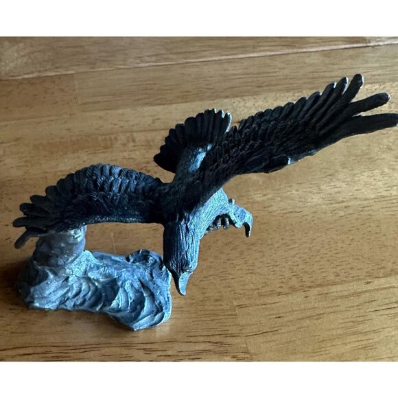 Michael Ricker | Art | Michael Ricker Pewter Flying Eagle With Fish ...